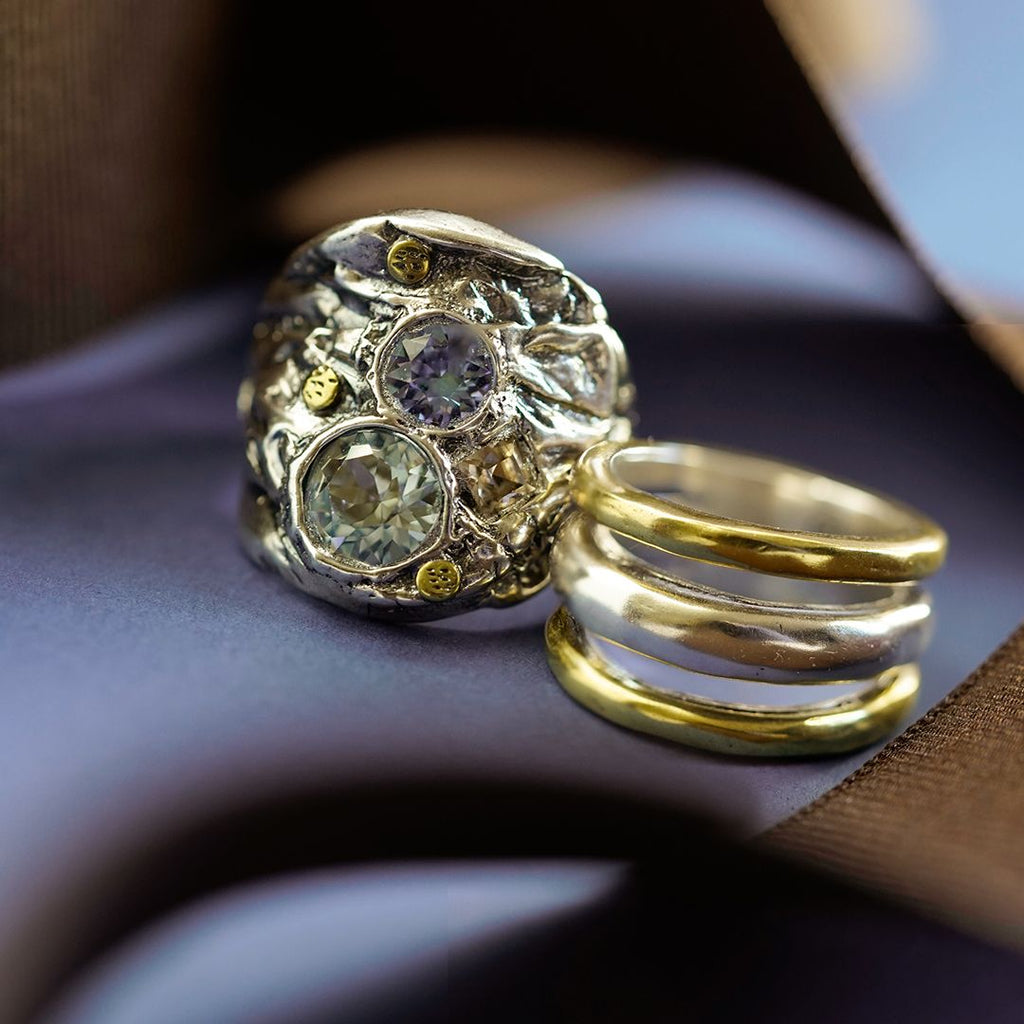 Melange Ring - April | Waxing Poetic