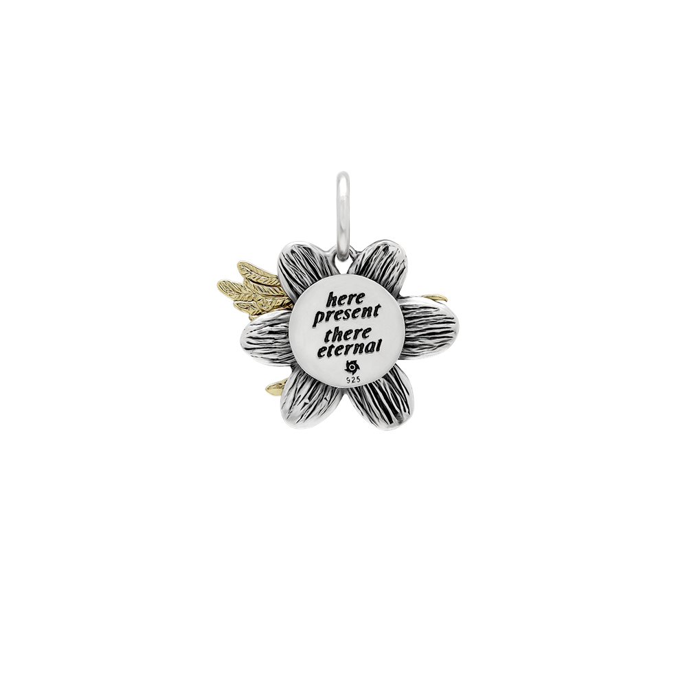 Between Worlds Charm - Waxing Poetic