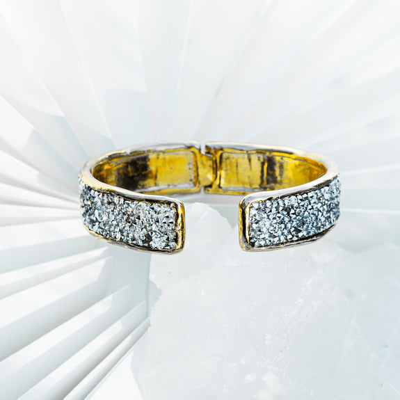 Kristal Harmony Hinge Cuff - Waxing Poetic