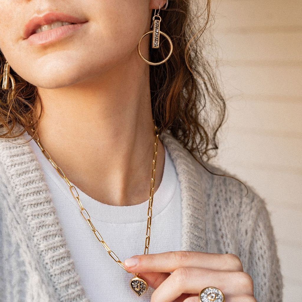 Seppo Chain - Ceramic Coated Brass - 18" - Waxing Poetic