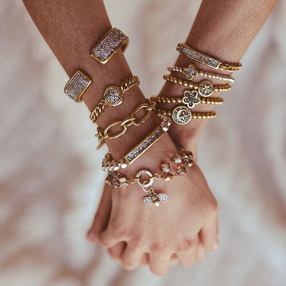 Ensemble Bracelet - Aurora Borealis - Waxing Poetic