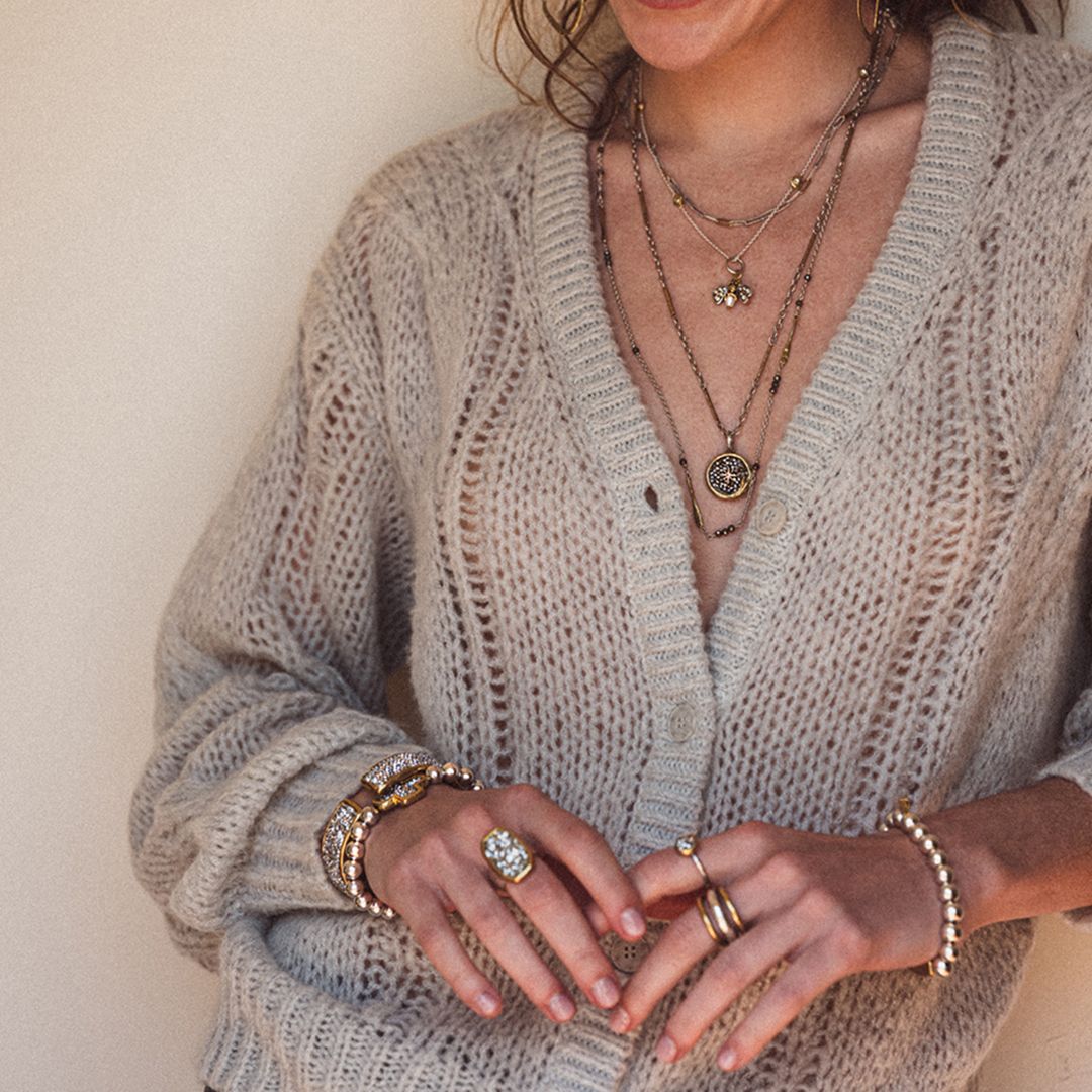 Kristal Harmony Hinge Cuff - Waxing Poetic