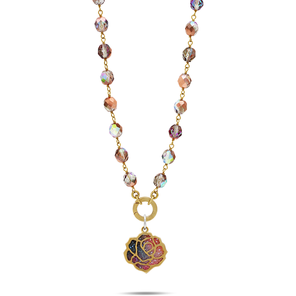 Pre Order: Astral Rose Necklace - Waxing Poetic