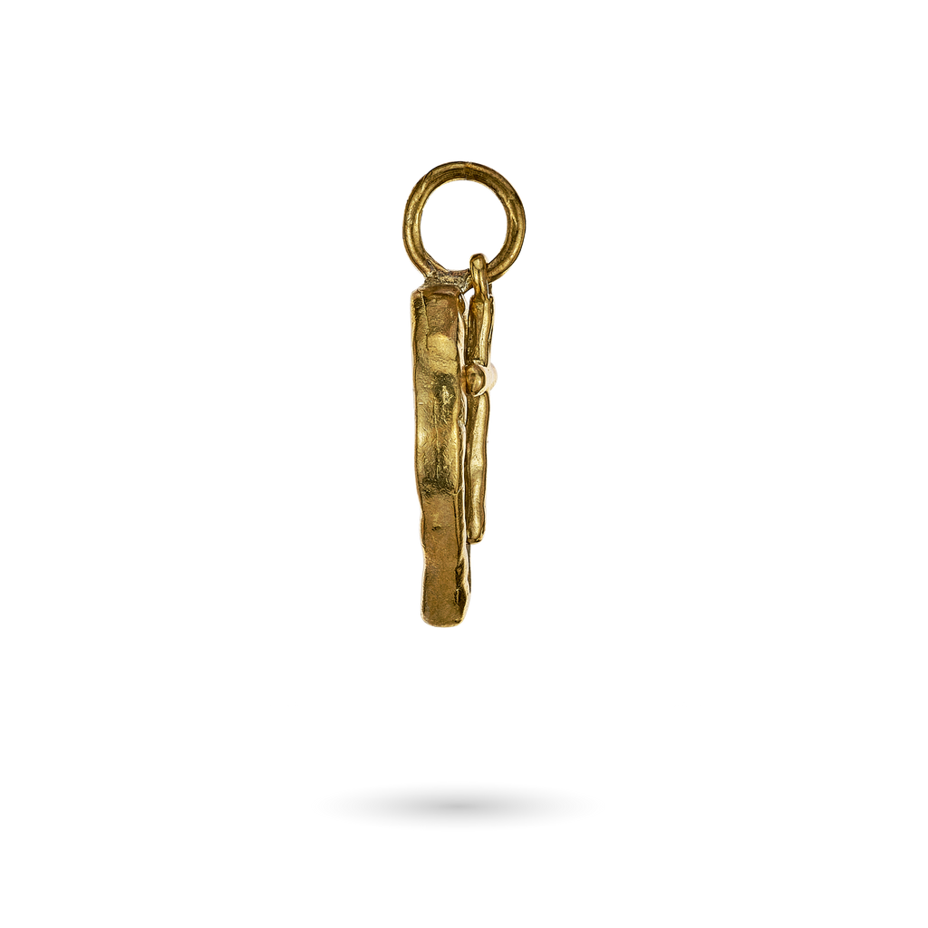 Lotus Cross Kristal Charm | Waxing Poetic